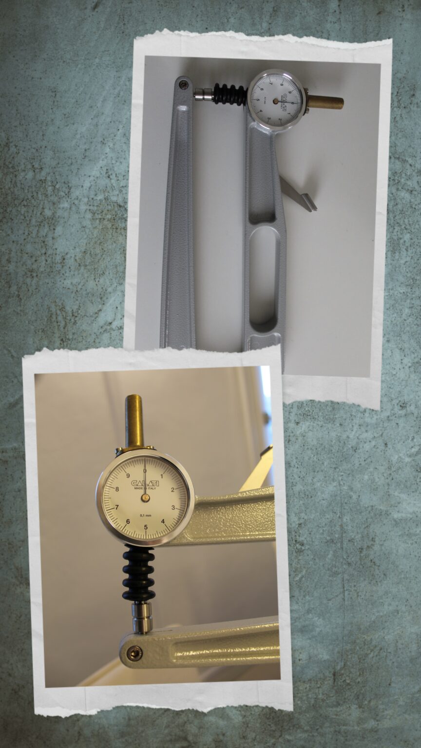 PCT strumento analogico con protezione dal bagnato, esempio spaccatrice ...